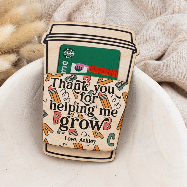 Coffee Gift Card Holder - 60+ Gift Ideas for 2024