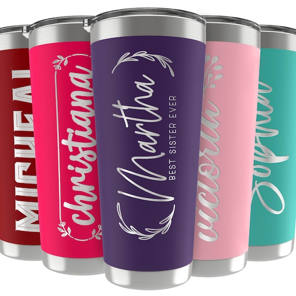 Personalized Coffee Tumbler - Etsy