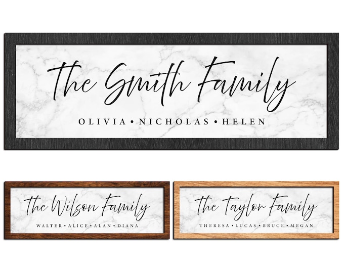 Subway Sign - Custom, Personalized Established Date Family Subway Sign ...