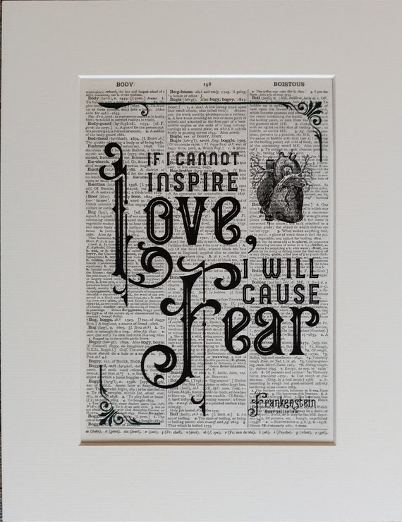 Frankenstein Gothic Imagery Quotes