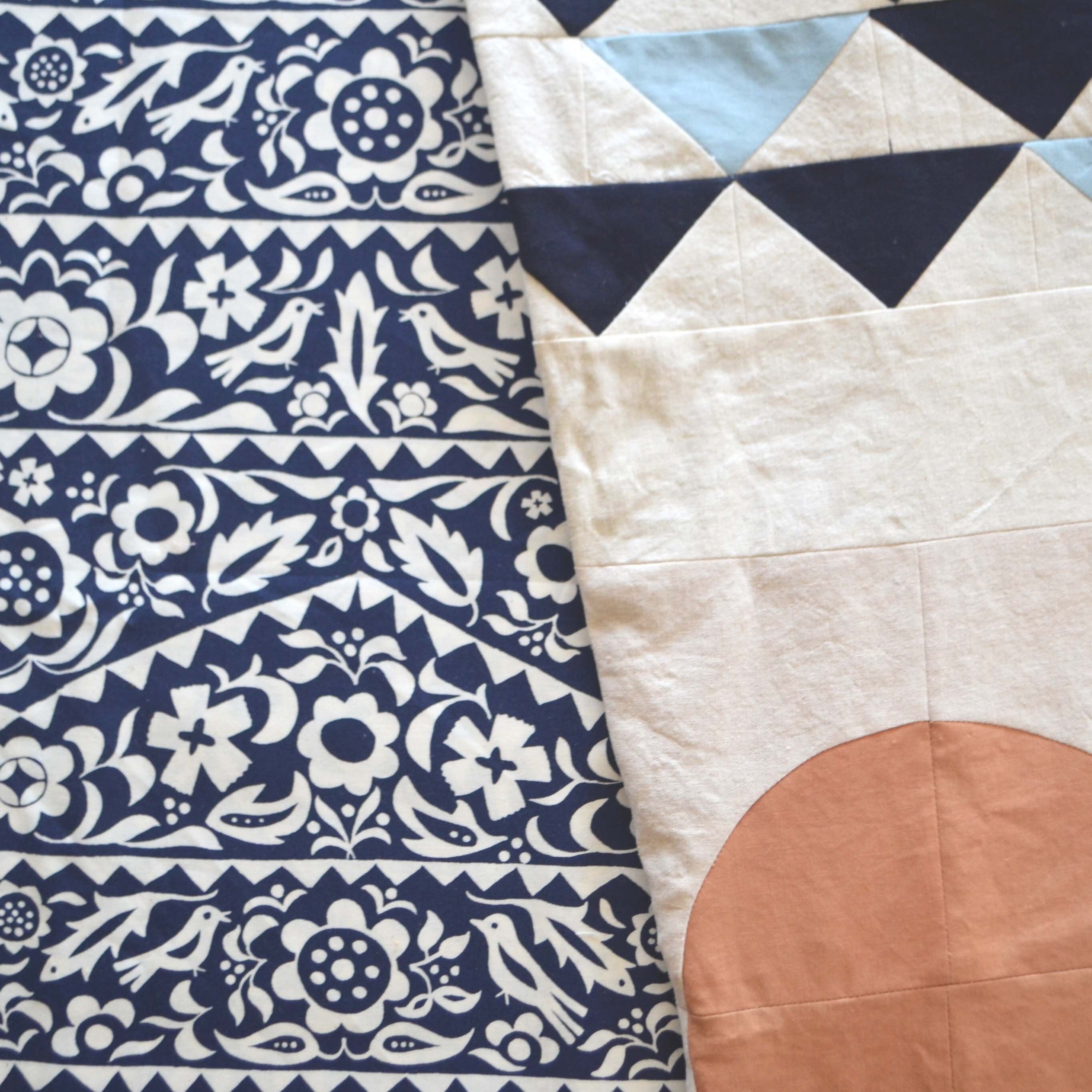 Blossom Moon Quilt Pattern A PDF Modern Quilt Pattern | Etsy