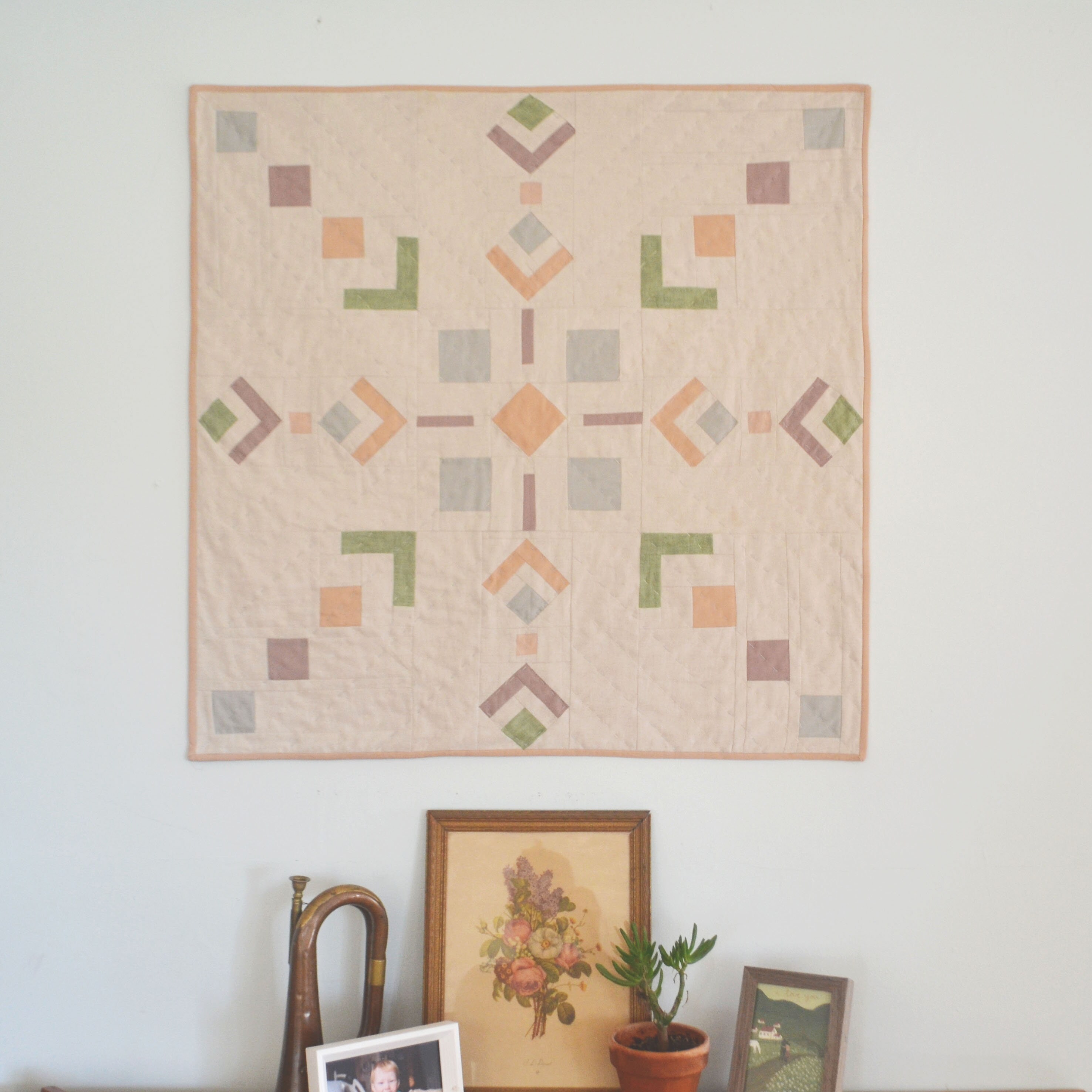 Single Snowflake Modern Quilt Pattern - Etsy