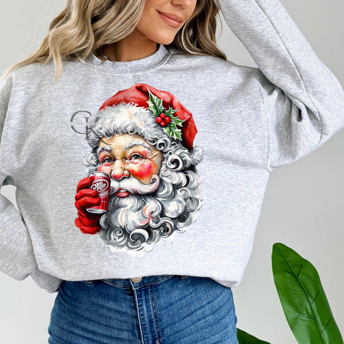Santa Soda PNG - Etsy