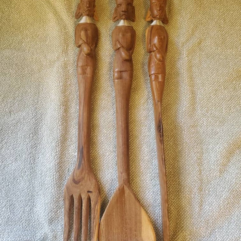 Wood Spoon African - Etsy