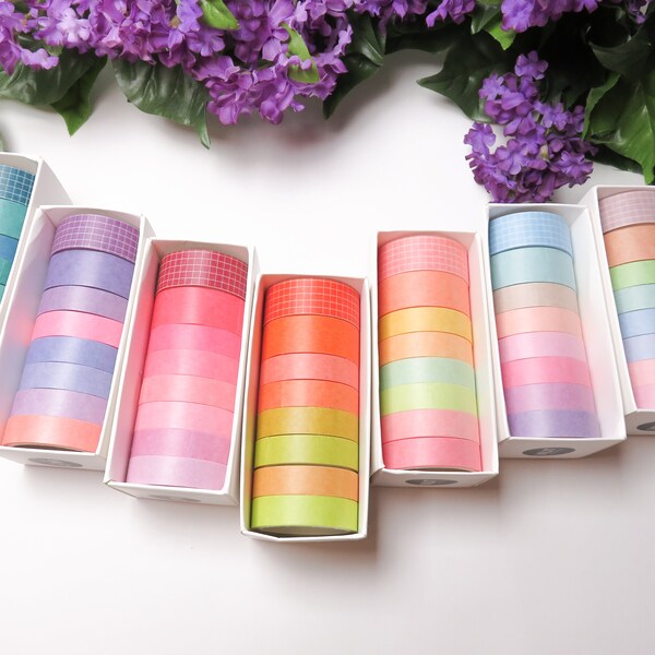 Solid Washi Tape - Etsy
