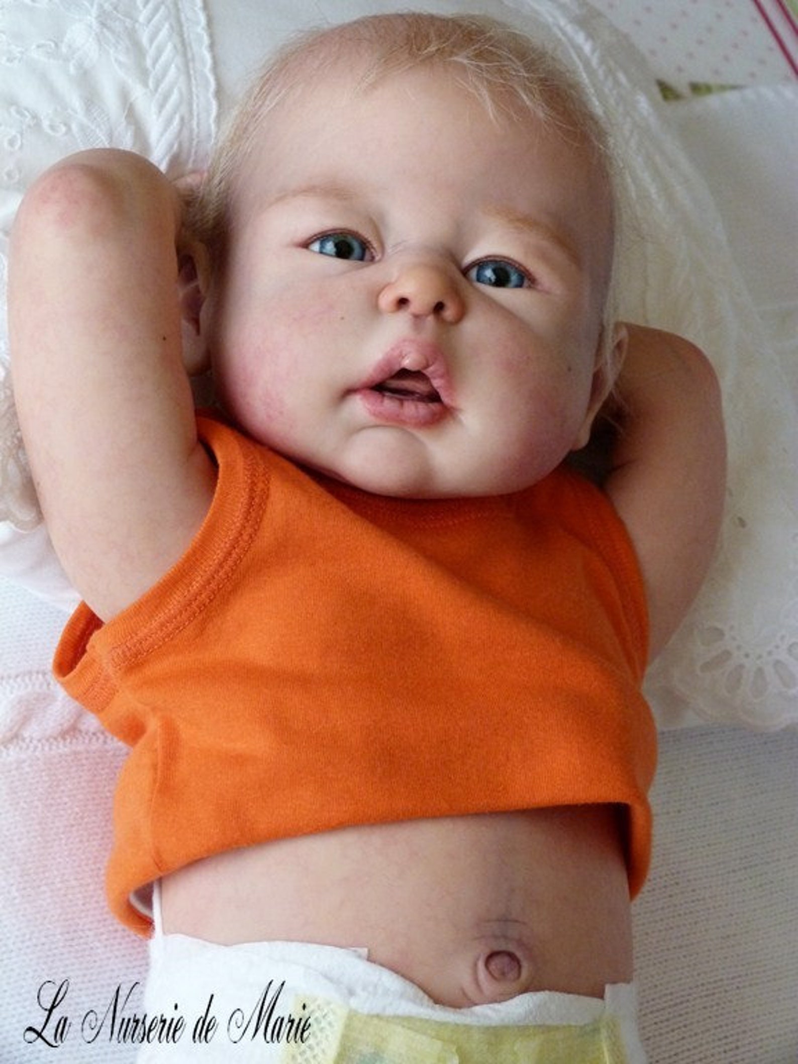 CUSTOM REBORN ~ Dakota by Sheila Michael ~ Full Body Doll ~ 6 Month ...