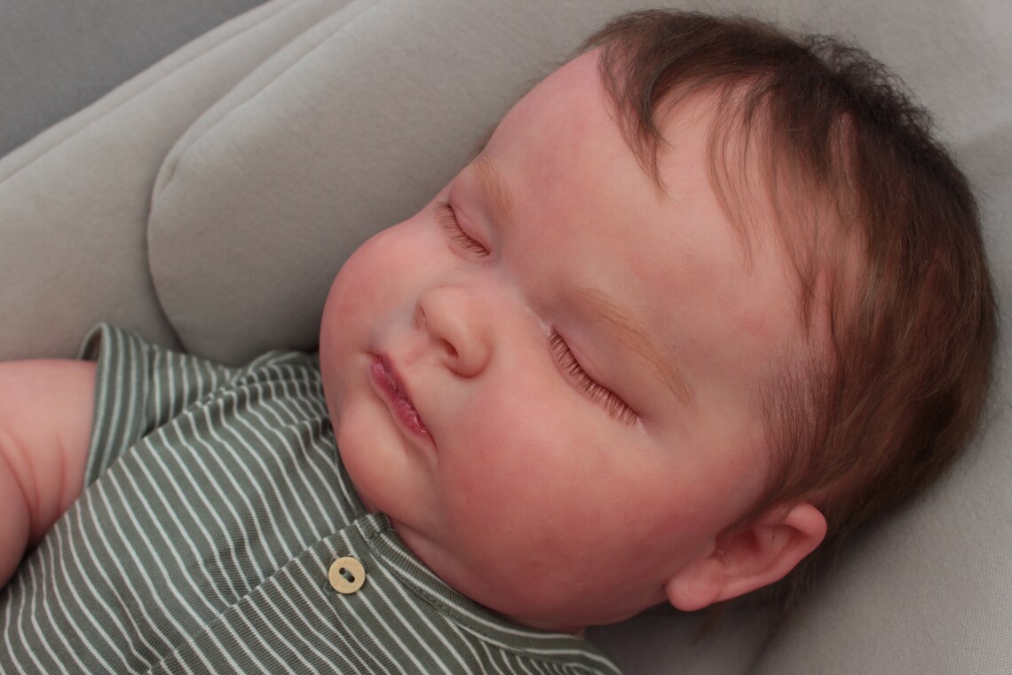 CUSTOM REBORN BABY 3 Month Joseph Asleep by Realborn 6 - Etsy