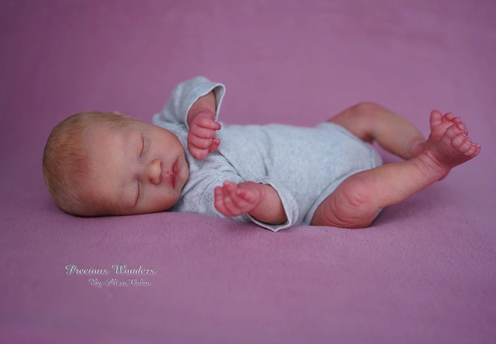 CUSTOM REBORN BABY ~ Alma Asleep by Realborn ~ 6 Month Layaway - Etsy UK