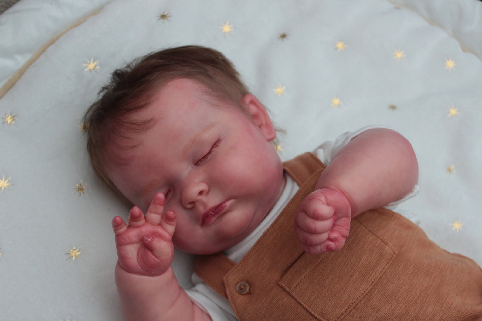 CUSTOM REBORN BABY ~ 3 Month Joseph Asleep by Realborn ~ 6 Month ...