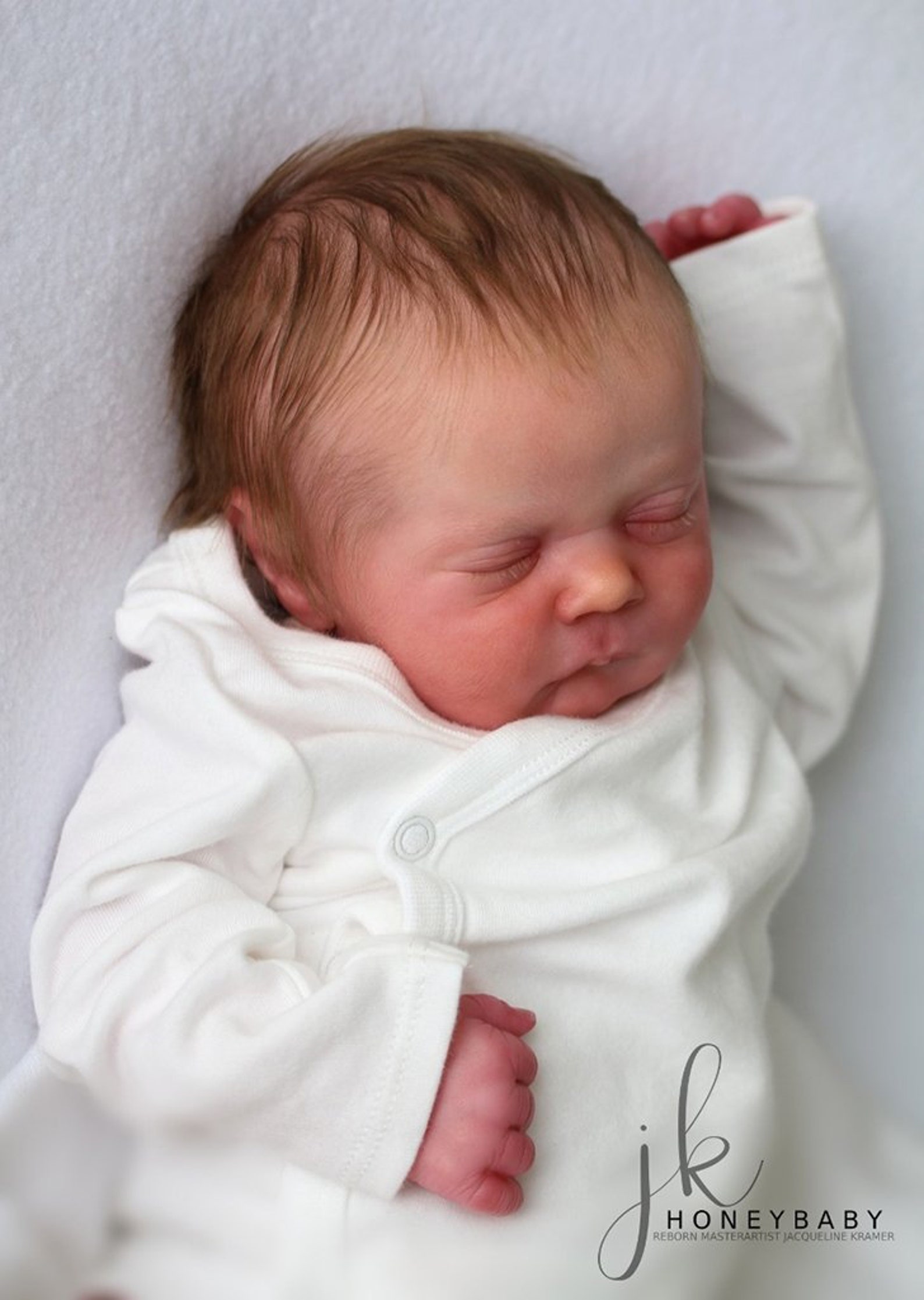 CUSTOM REBORN BABY - Perle schlafen von Realborn - 6 Monate Urlaub ...