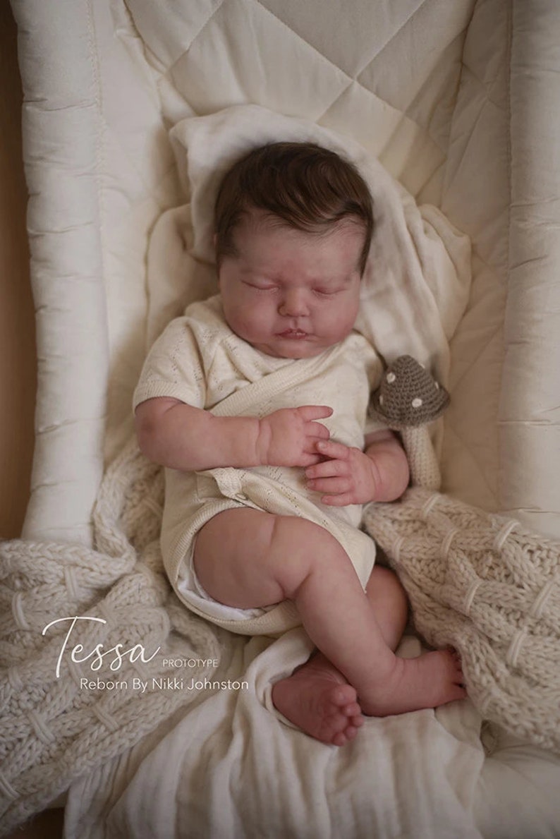 CUSTOM REBORN BABY ~ Tessa Asleep by Realborn ~ 6 Month Layaway - Etsy UK
