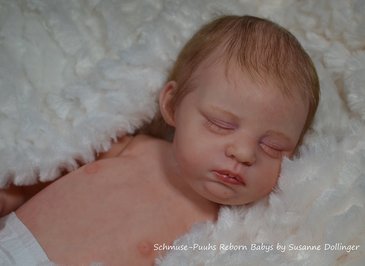 CUSTOM REBORN ~ Bella by Bonnie Sieben ~ Full Body Doll ~ 6 Month ...