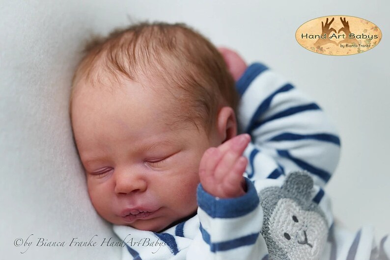 CUSTOM REBORN BABY Bryson Asleep By Realborn 6 month | Etsy