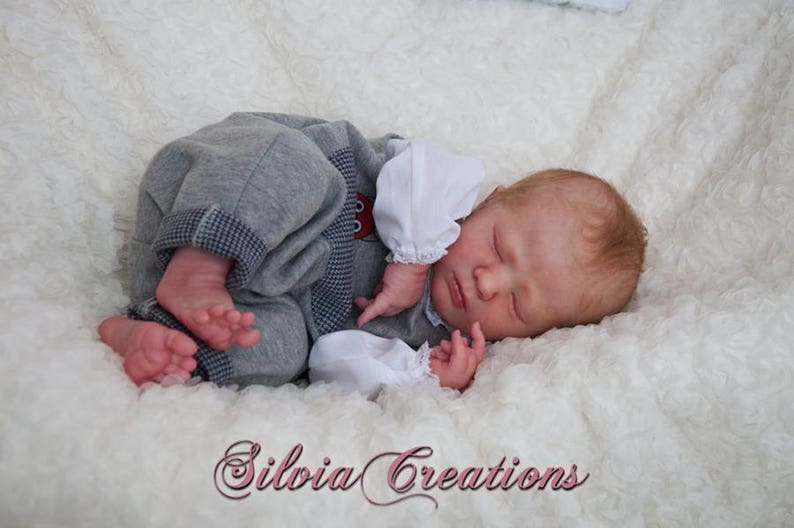 CUSTOM REBORN BABY Logan Asleep by Realborn 6 Month Layaway - Etsy