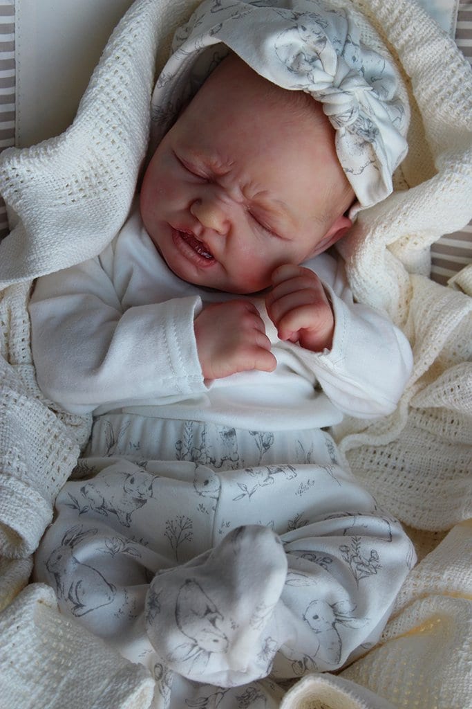 CUSTOM REBORN BABY Ruby Asleep by Realborn 6 Month Layaway takes a ...