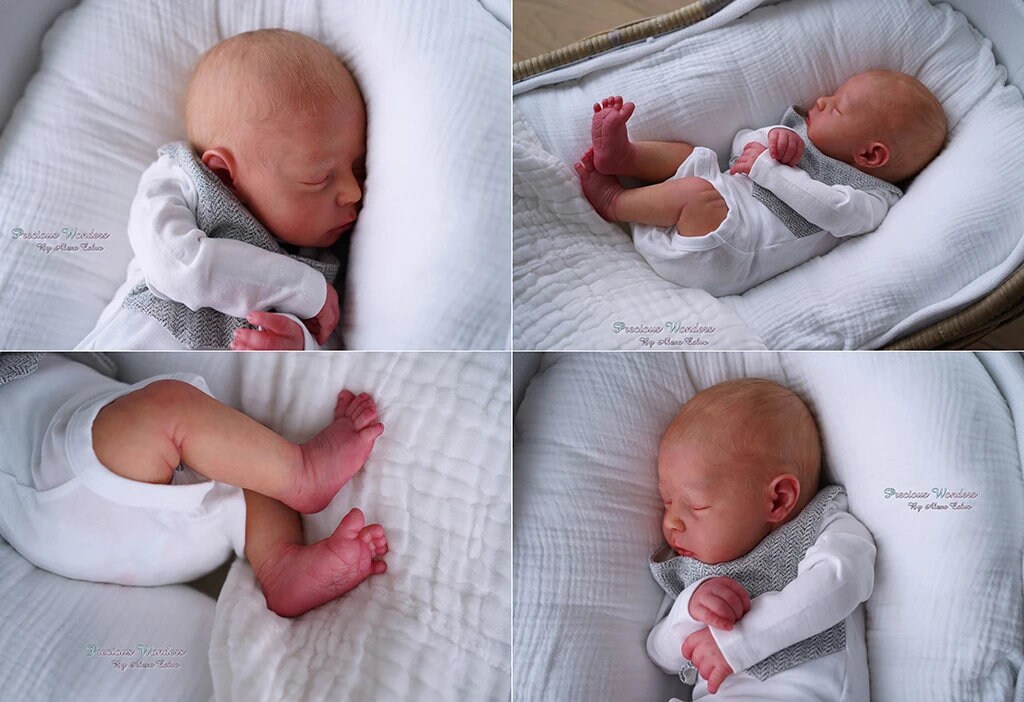 CUSTOM REBORN BABY Dustin Asleep by Realborn 6 Month Layaway - Etsy UK
