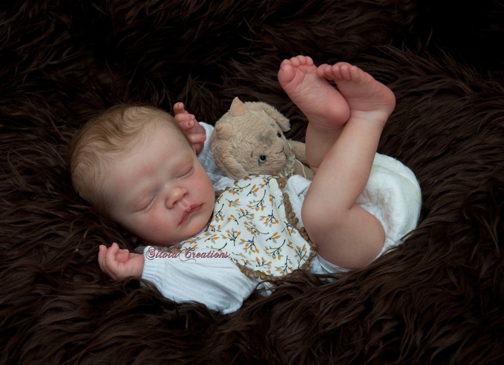 CUSTOM REBORN BABY Christopher Asleep by Realborn 6 Month Layaway - Etsy