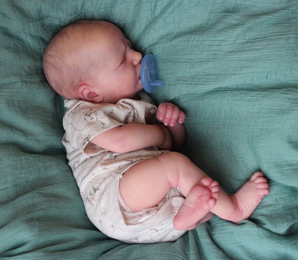 CUSTOM REBORN BABY Blake Asleep by Realborn 6 Month Layaway takes a ...