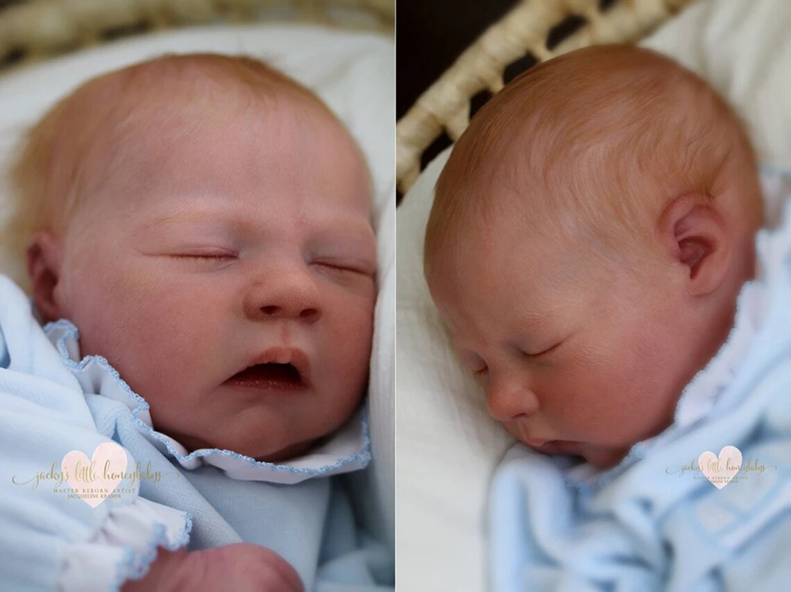 CUSTOM REBORN BABY Alma Asleep by Realborn 6 Month Layaway - Etsy UK