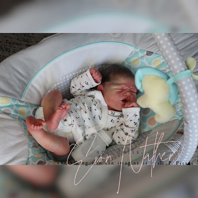 CUSTOM REBORN BABY Ruby Asleep by Realborn 6 Month Layaway takes a ...