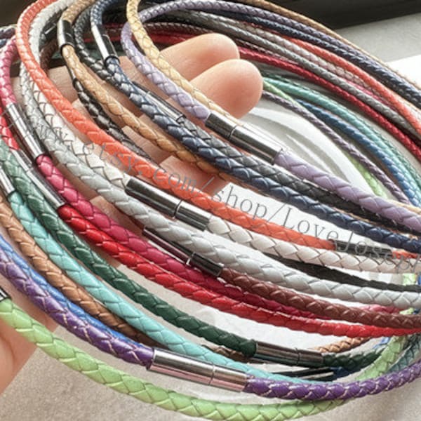 Braided Necklace - Etsy