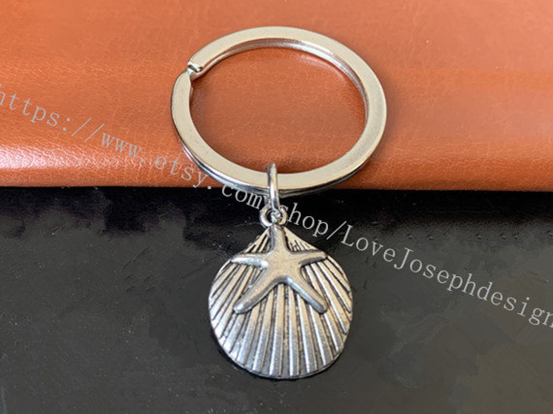 Starfish Keychain, Starfish Gifts Key Ring - Etsy