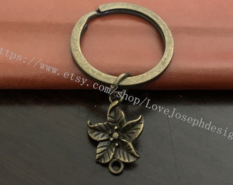 Flower Key Ring - Etsy