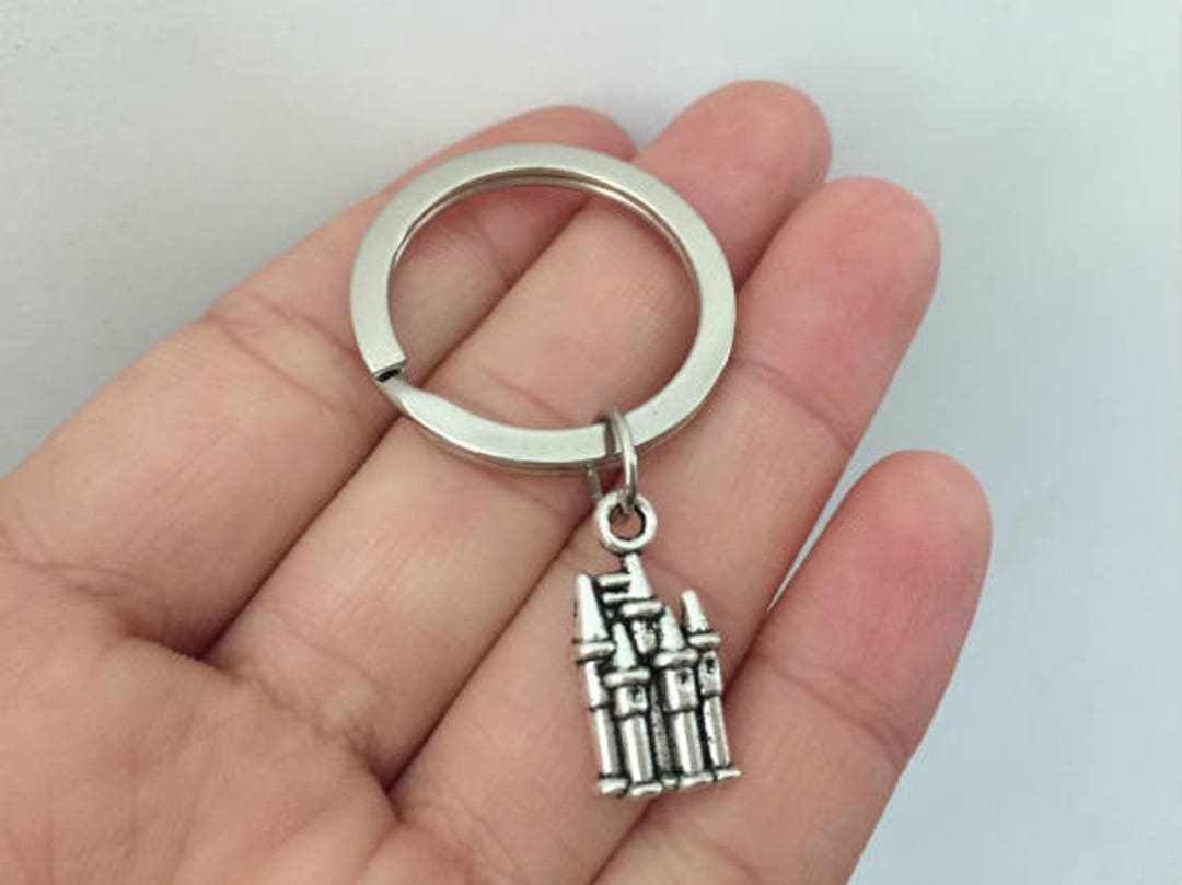 Castle Keychain,castle Gifts Key Ring - Etsy