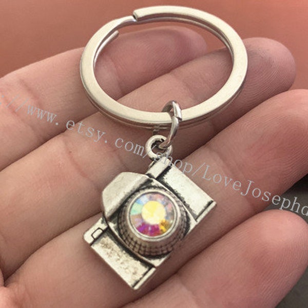 Camera Keychain - Etsy