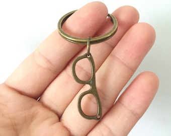 Glasses Keychain | Etsy