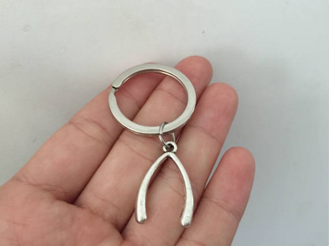 Wishbone Keychain, Wishbone Gifts Key Ring - Etsy
