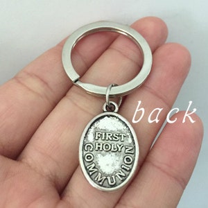 First Holly Communion Keychain,first Holly Communion Gifts Key Ring - Etsy