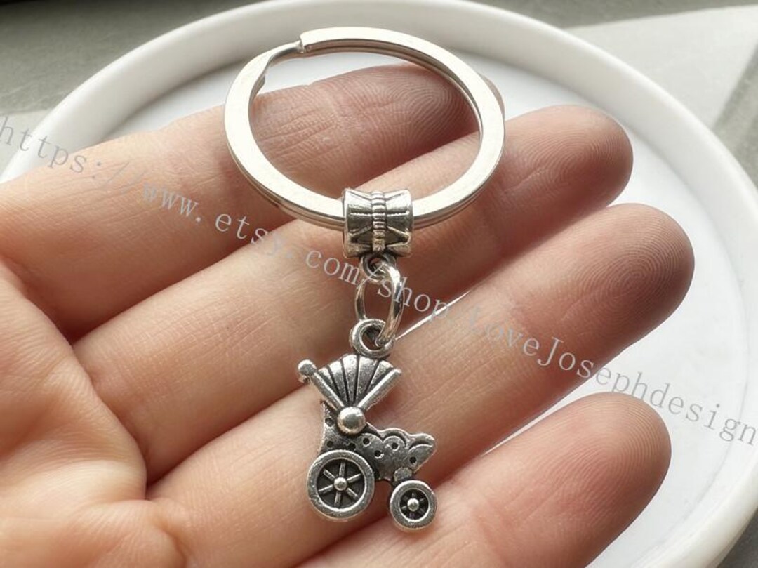 Baby Carriage Keychain,baby Carriage Gifts Key Ring - Etsy
