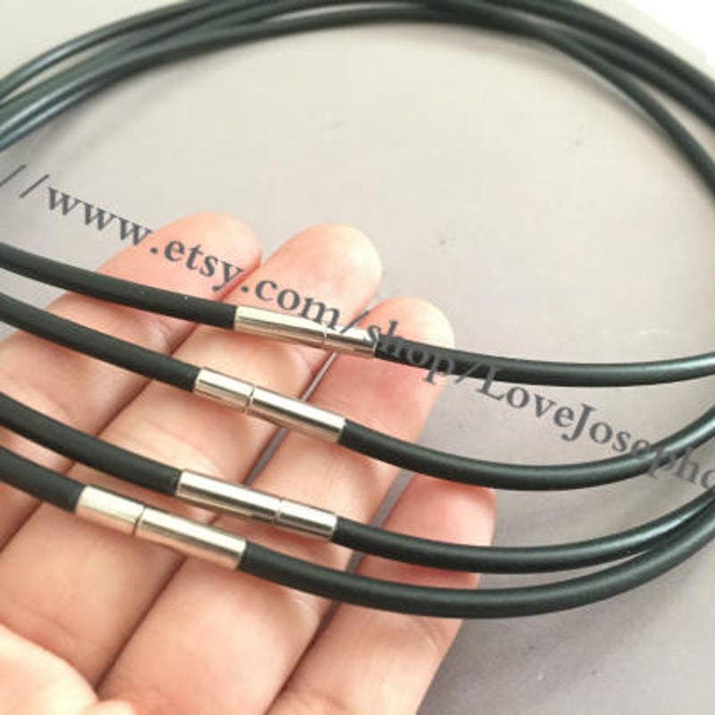 Rubber Necklace - Etsy