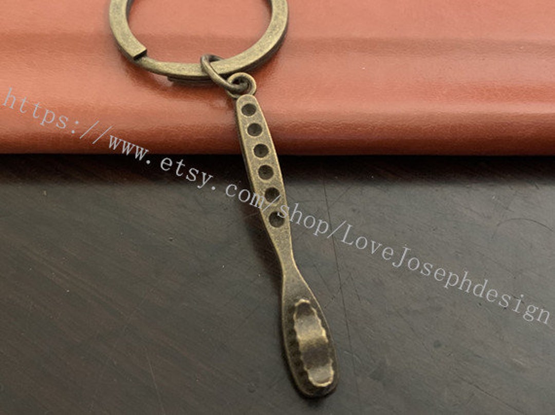 Toothbrush Keychain, Toothbrush Gifts Key Ring - Etsy