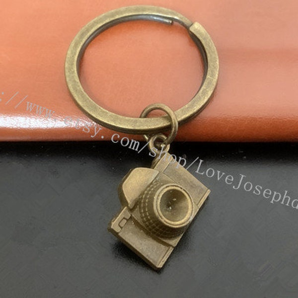 Camera Keychain - Etsy