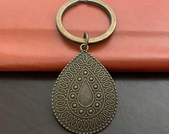 Water Drop Keychain - Etsy