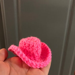 Mini Cowboy Hat Crochet Pattern - Etsy
