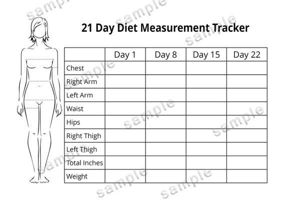 Beachbody Measurement Chart