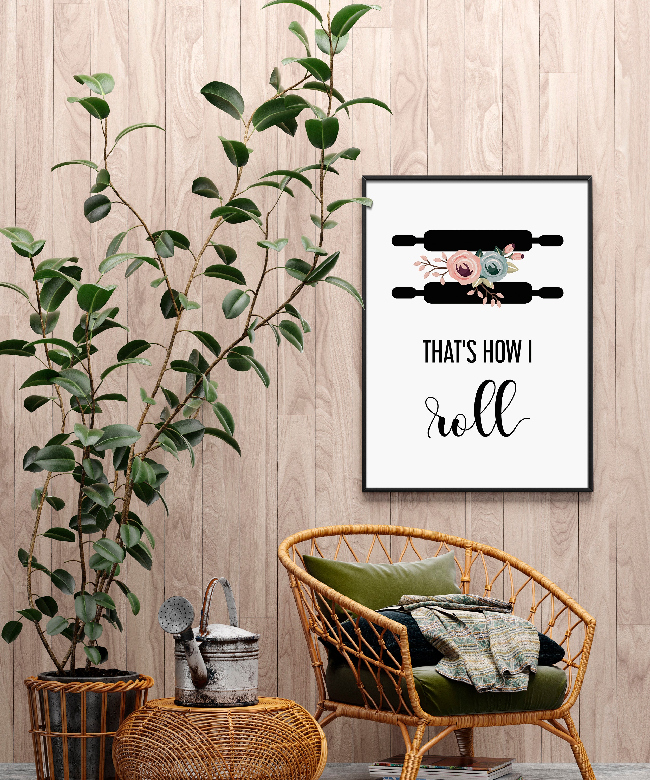 That's How I Roll Kitchen Prints - Kitchen Poster - Funny Kitchen ...