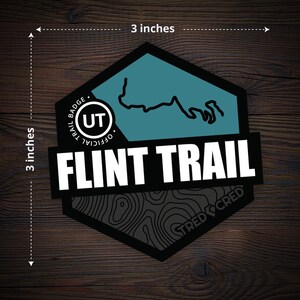 Sticker: Flint Trail - Etsy
