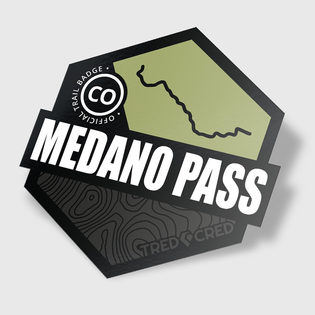Sticker: Medano Pass Trail - Etsy