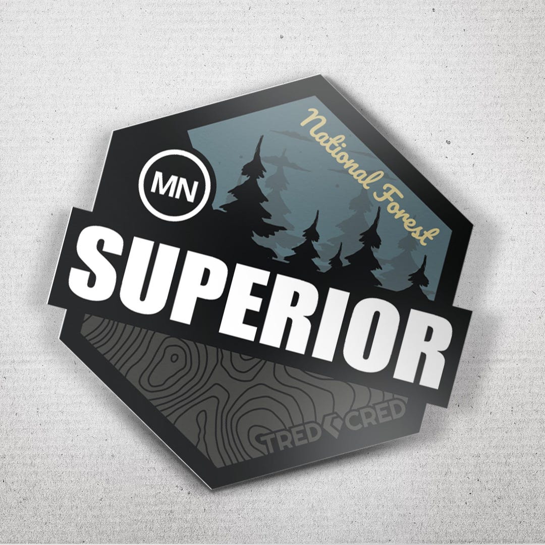 Sticker: Superior National Forest - Etsy