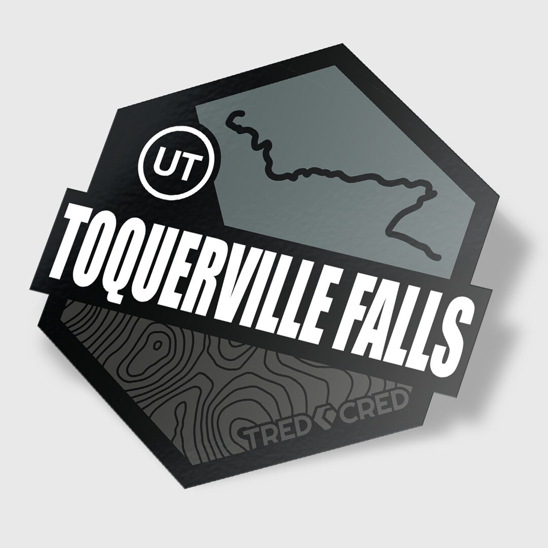 Sticker: Toquerville Falls Trail - Etsy