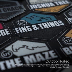 Sticker: Echo Canyon Trail - Etsy