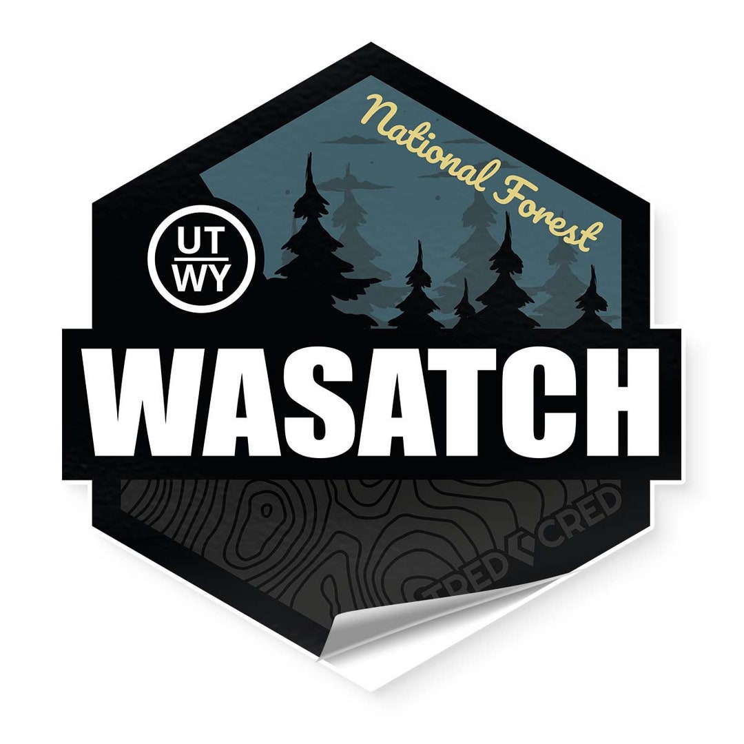 Sticker: Wasatch National Forest - Etsy