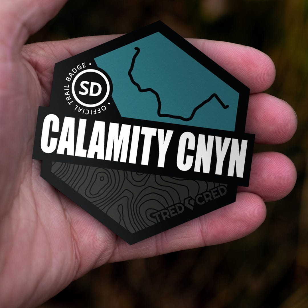 Sticker: Calamity Canyon Trail - Etsy