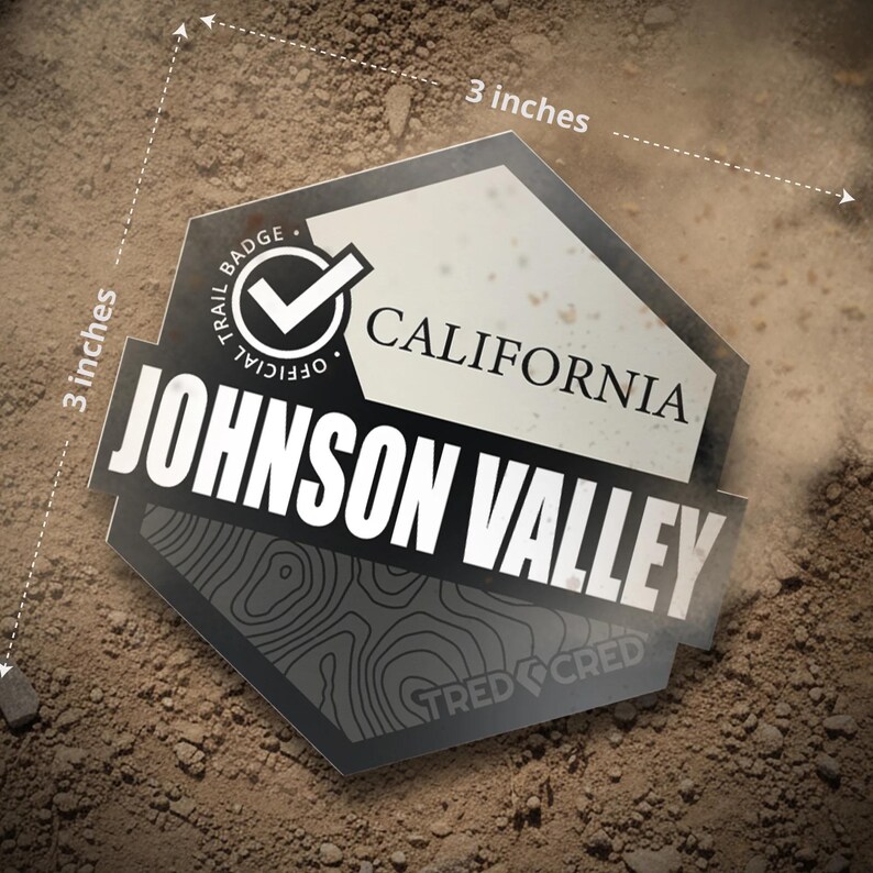 Sticker: Johnson Valley - Etsy