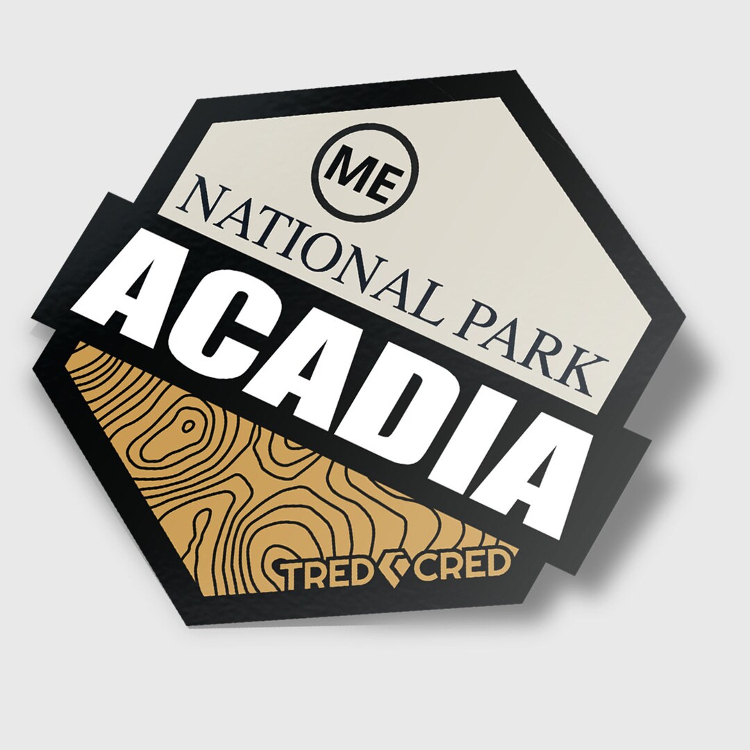 Sticker: Acadia National Park - Etsy