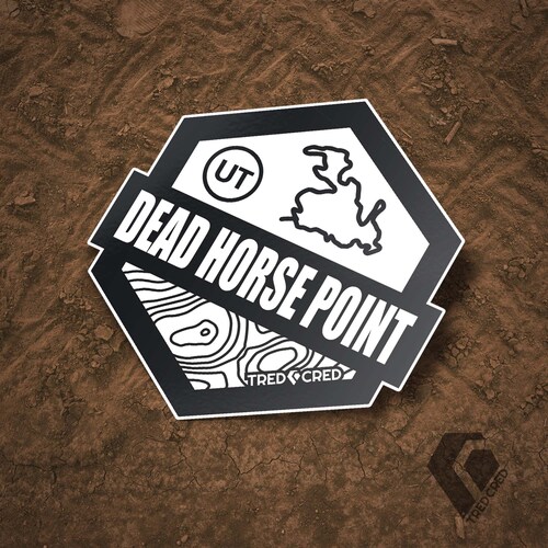 Dead Horse Point State Park Sticker Waterproof Vinyl Sticker - Etsy
